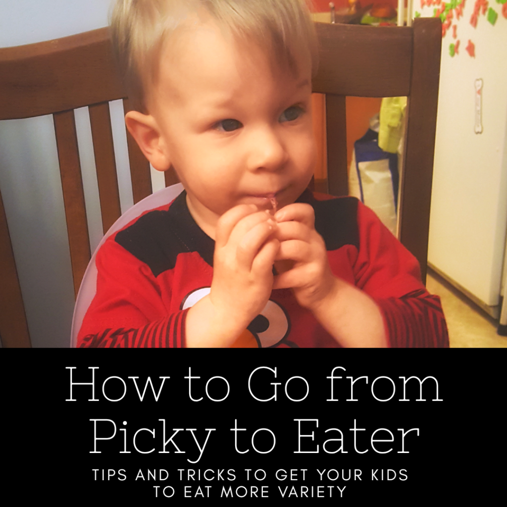 How to Go from Picky to Eater | Califf Life Creations