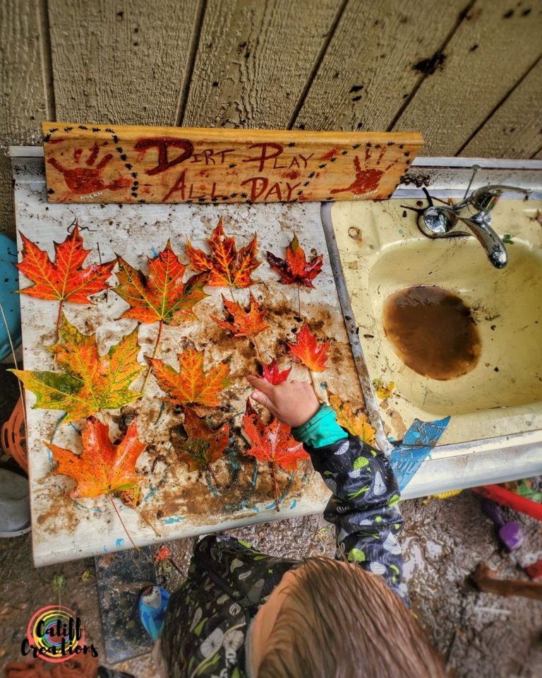 Fall Play with Leaves : What Nature Can Teach Us | Califf Life Creations