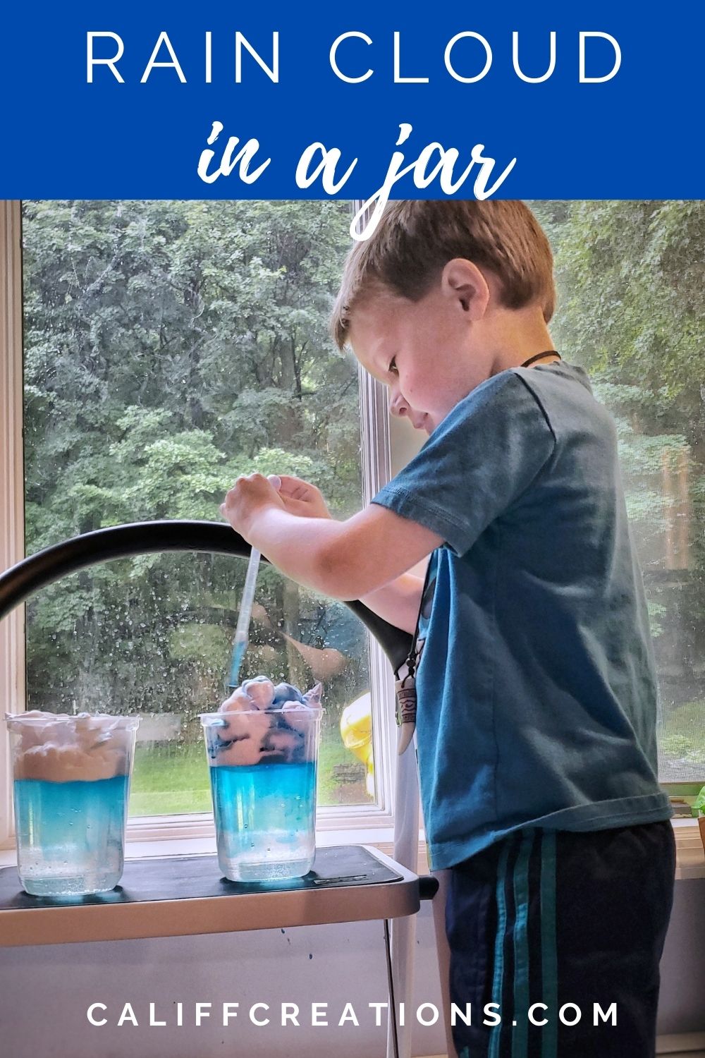 Rain Cloud in a Jar | Califf Life Creations